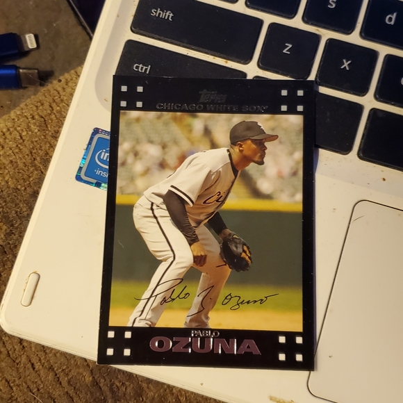 Other | Pablo Ozuna Baseball Card | Poshmark